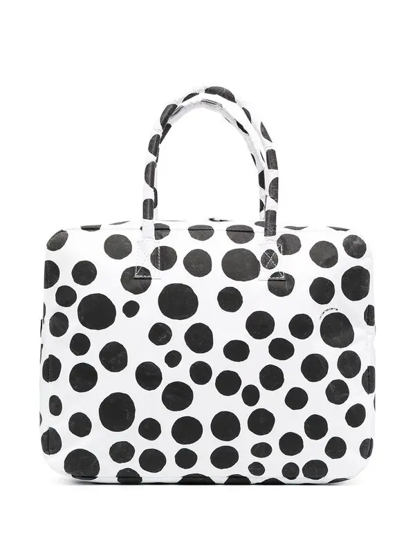 10 CORSO COMO Polka Dot Print Tote Bag