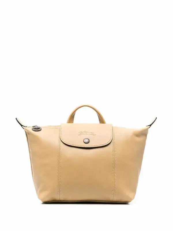 Longchamp Le Pliage Cuir Backpack In Yellow 30% Off Editorialist
