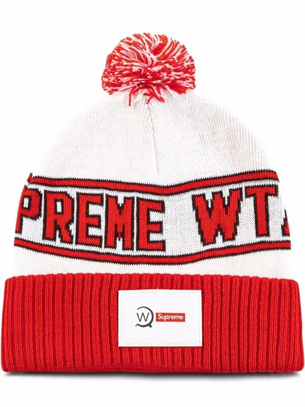 Supreme X Wtaps Beanie - White