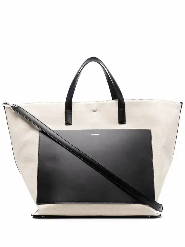 Jil Sander Large Wander Tote Bag Neutrals Editorialist