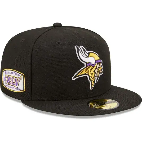 New Era Minnesota Vikings 45th Anniversary Patch 59fifty Fitted
