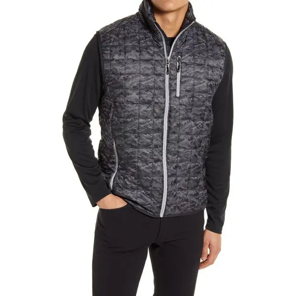 Cutter & Buck Rainier Primaloft® Puffer Vest - Black