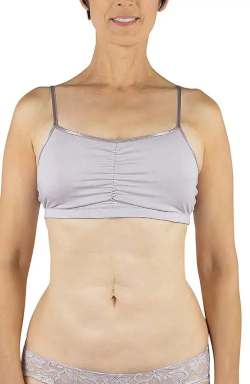 EVERVIOLET Astrid Pocketed Bralette - Mauve
