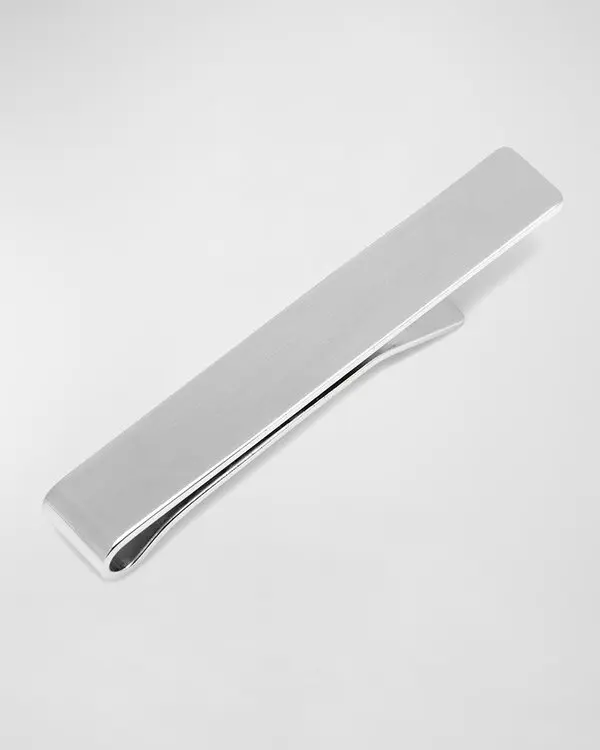 CUFFLINKS, INC. Engravable Tie Bar - Sterling Silver