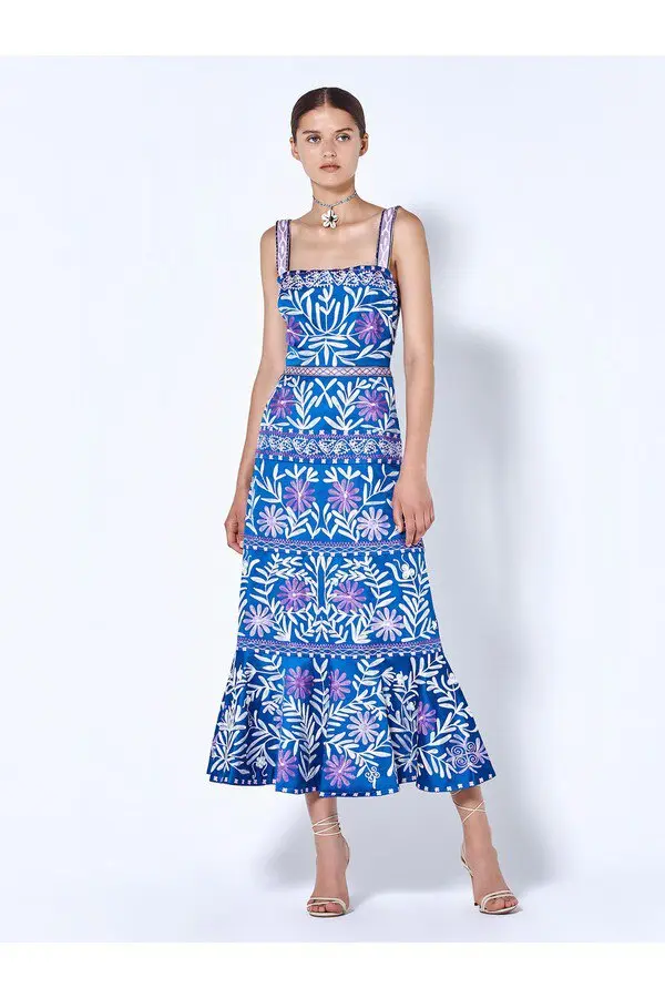 Alexis Alora Dress - Blue | Editorialist