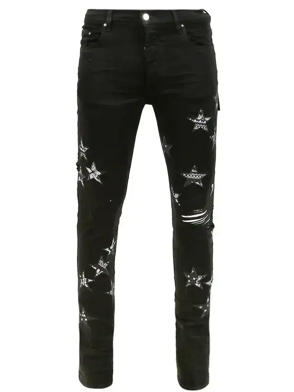Amiri Bandana Star Jeans - Black | Editorialist