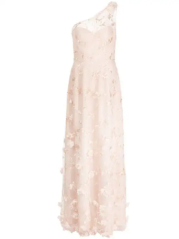 marchesa notte bridesmaid dresses Marchesa Notte Bridesmaid Slim-cut sequin evening Gown dress Size 6 Gala  Prom