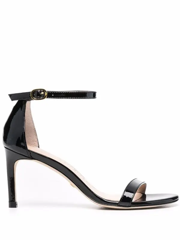 STUART WEITZMAN Leather Heeled Sandals