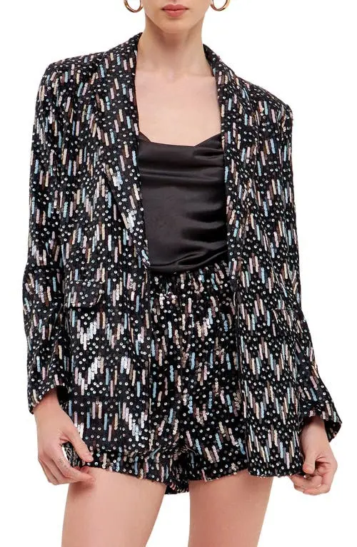 Endless Rose Sequin Blazer