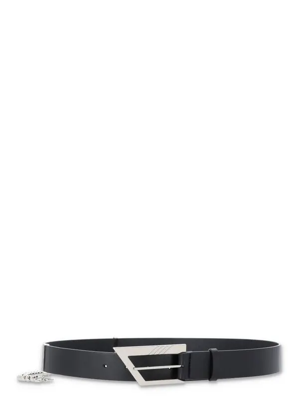 THE ATTICO Leather Belt - Black | Editorialist