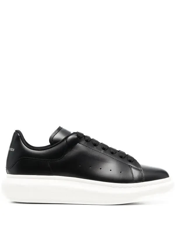 Alexander McQueen Oversized Low-top Sneakers - Black