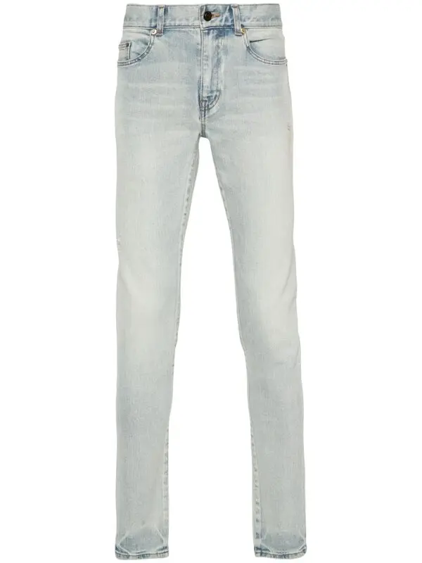 Saint Laurent Distressed Jeans