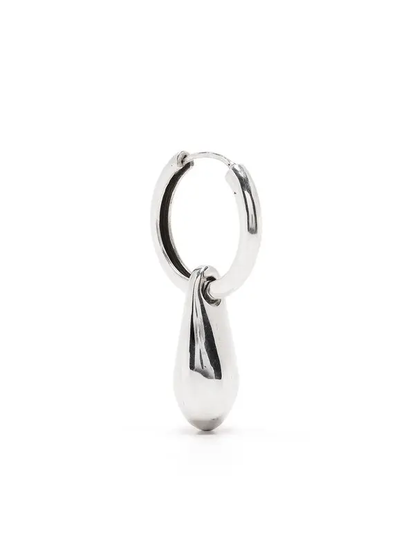 PARTS OF FOUR Sterling Drop Single Earring - Silver