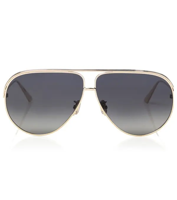 Dior Everdior Au Aviator Sunglasses Grey Editorialist