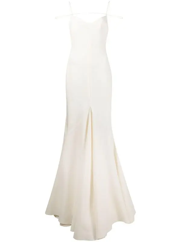 Jacquemus La Robe Camargue Linen Dress - Neutrals | Editorialist