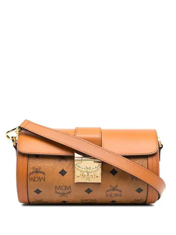 mcm ロゴプリント ボディバッグ ブラウン Mcm Logo-Print Crossbody Bag - Brown | Editorialist