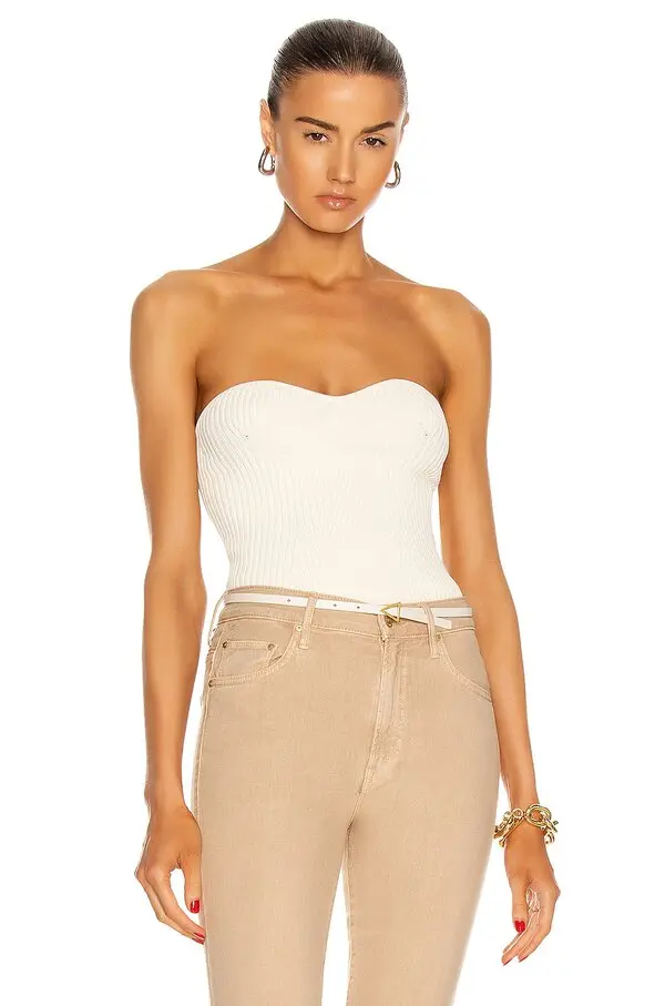 Khaite Lucie Top - Cream