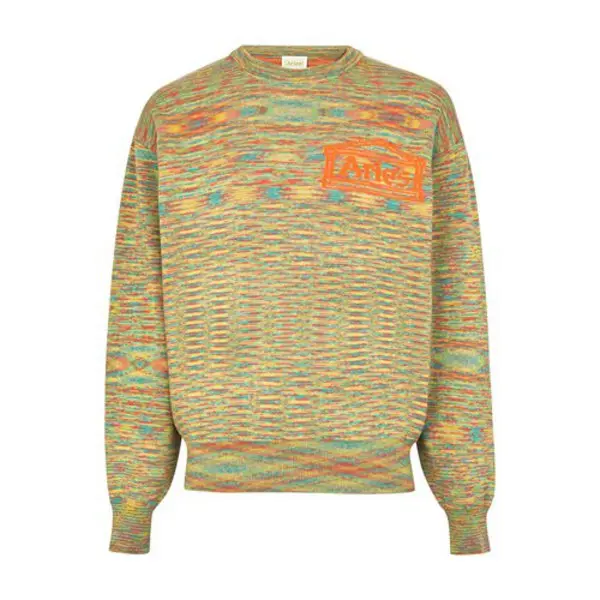 トップス Aries Magic Eye Temple Knit Aries Magic Eye Temple Knit - Orange | Editorialist