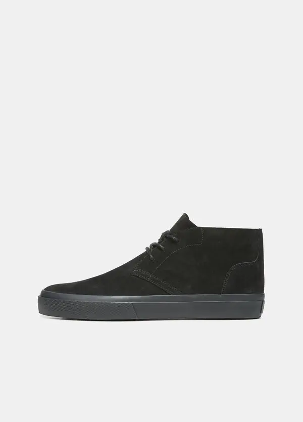 Vince Faldo Suede Sneaker In Black - 50% Off | Editorialist display picture 2