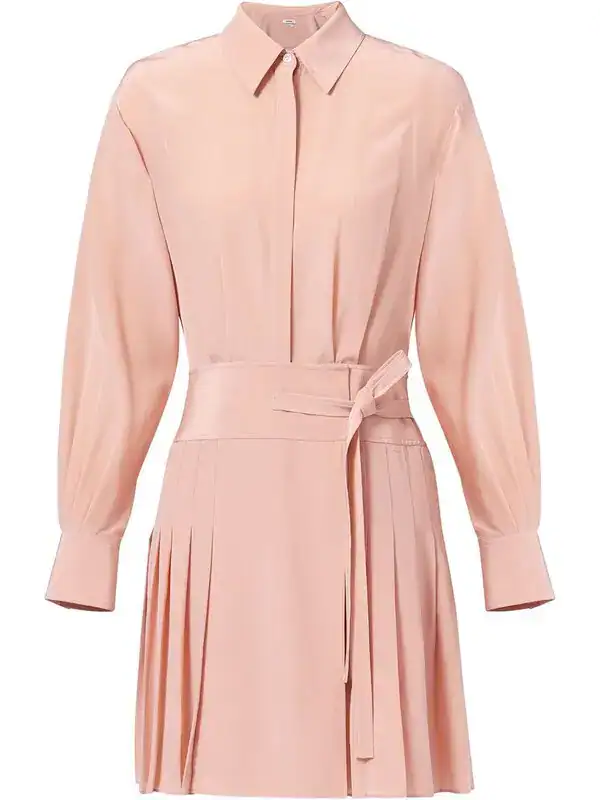 jason wu pleated shirt dress Jason Wu Collection Pleated Sleeveless Maxi Shirtdress With Artwork By Tong