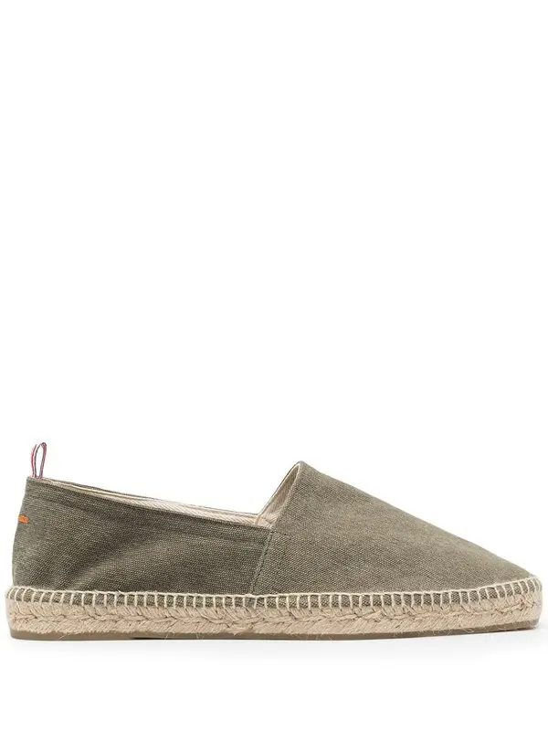 CastaÑer Pablo Cotton Canvas Espadrilles - Green