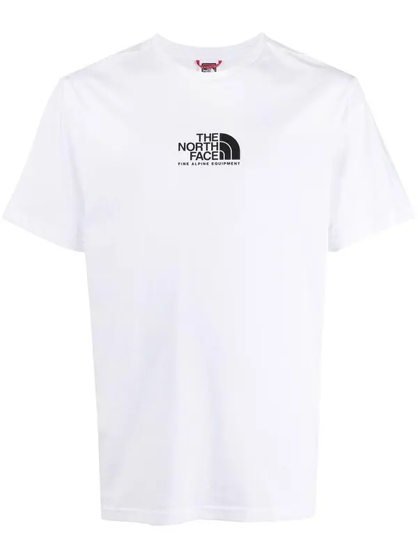 The North Face Logo-print Cotton T-shirt - White
