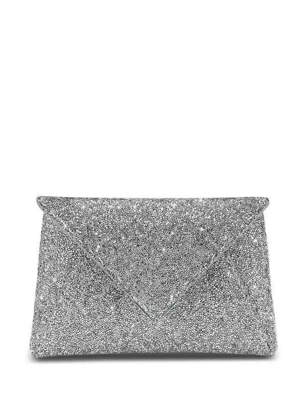 Tyler Ellis Small Lee Pouchet Clutch - Silver