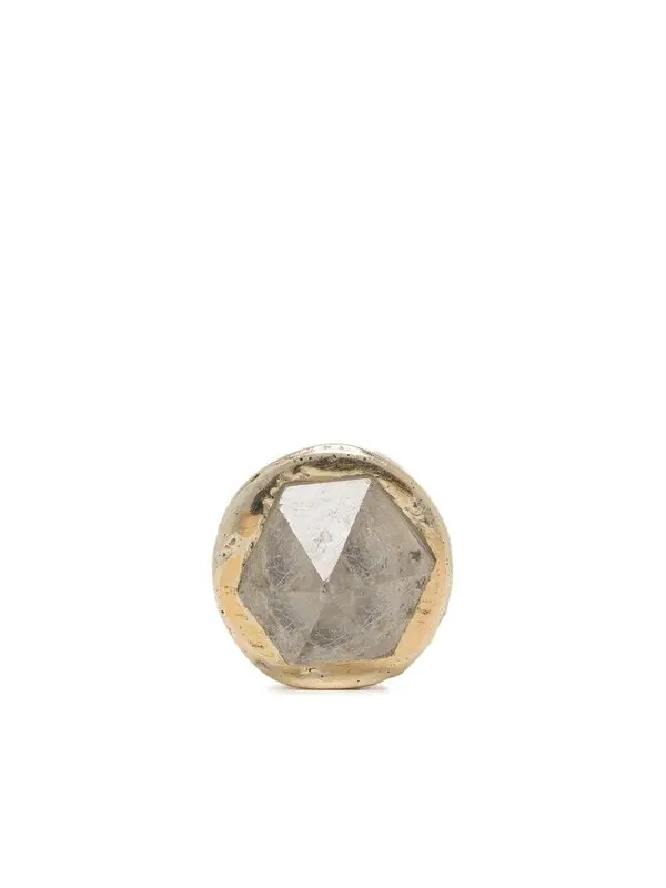 PARTS OF FOUR Herkimer Spike Stud Earring