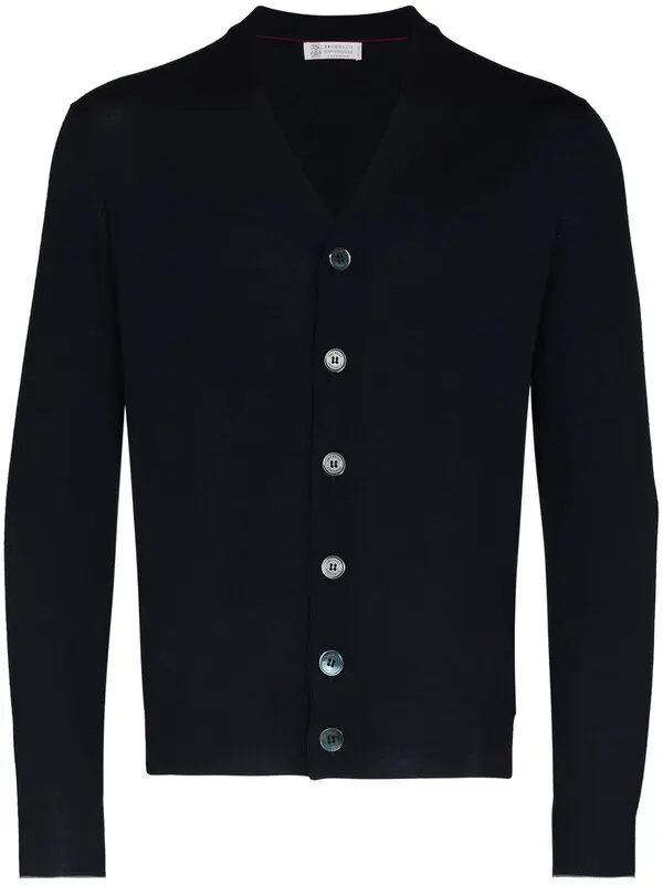 Brunello Cucinelli V-neck Button-up Cardigan