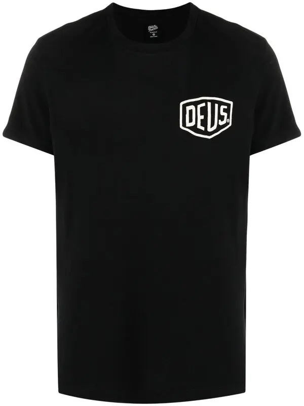 Deus Ex Machina Biarritz Address T-shirt - Black