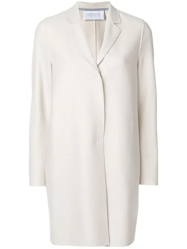 Harris Wharf London Elongated Coat - Neutrals