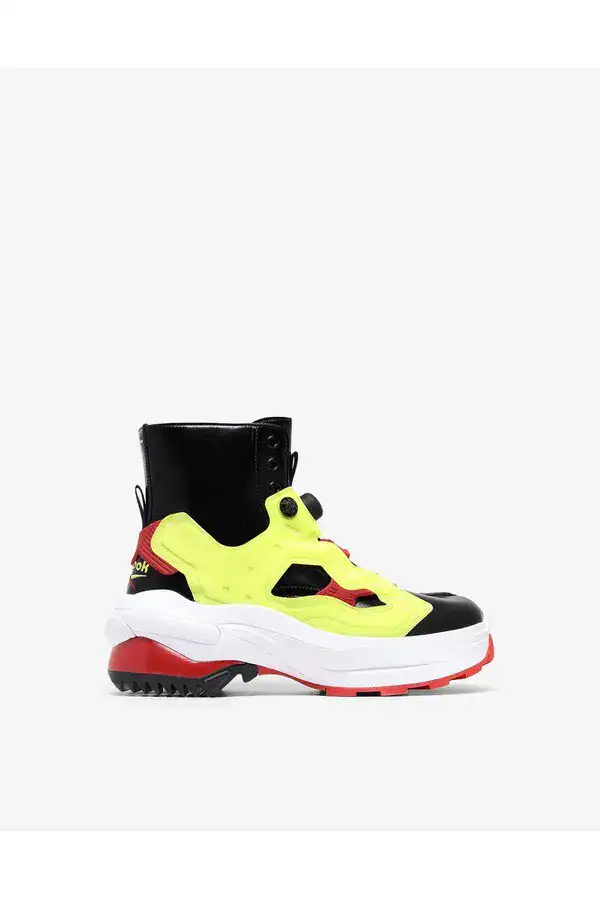 Maison Margiela Mm X Reebok Tabi Instapump Fury Lo - Yellow