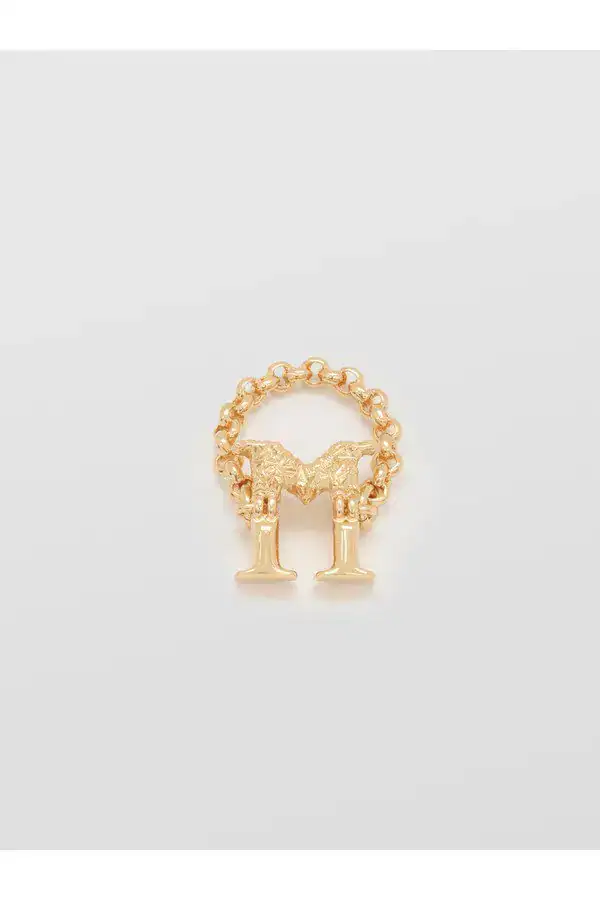 Chloé Alphabet Ring - Gold | Editorialist