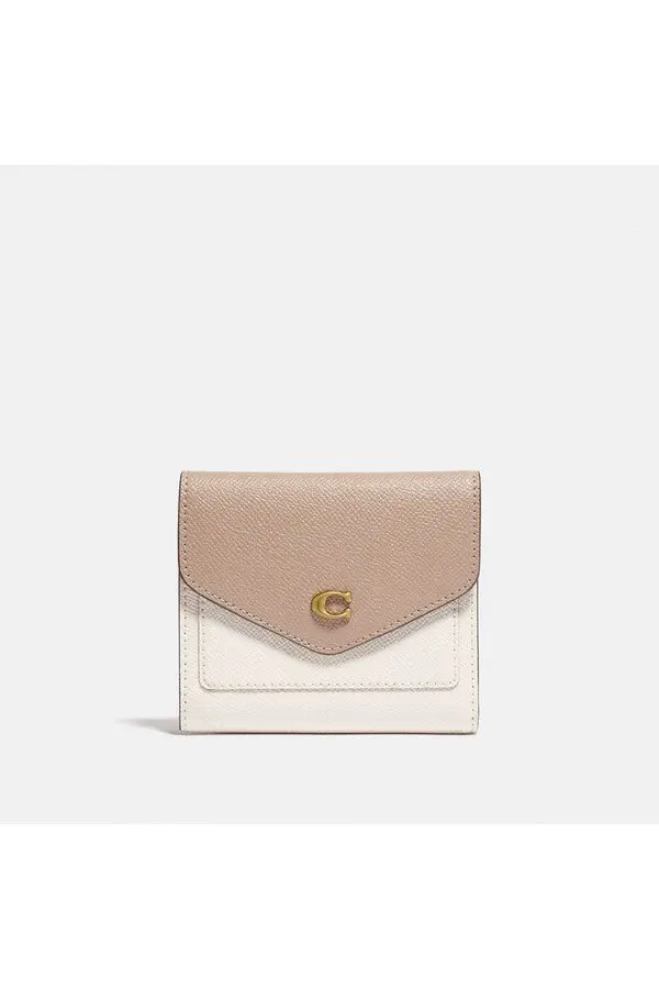 Coach Wyn Small Wallet In Colorblock - Red | Editorialist