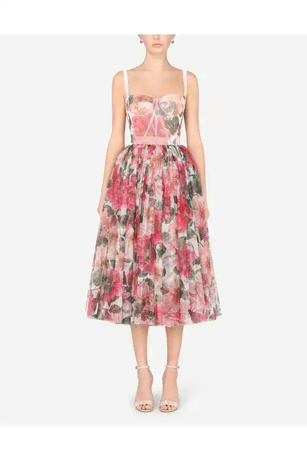 strapless open back dress Vintage 1950s Shell Pink Medallion Dress- New!  Coutura Vintage
