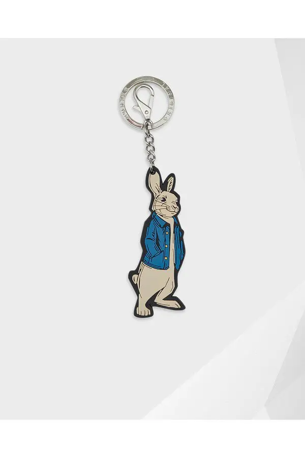 Hunter Original Peter Rabbit 2 Keyring - Blue | Editorialist