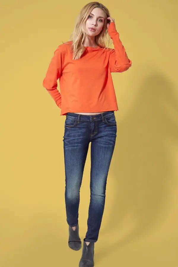 SIWY Hannah Skinny In Endless - Red