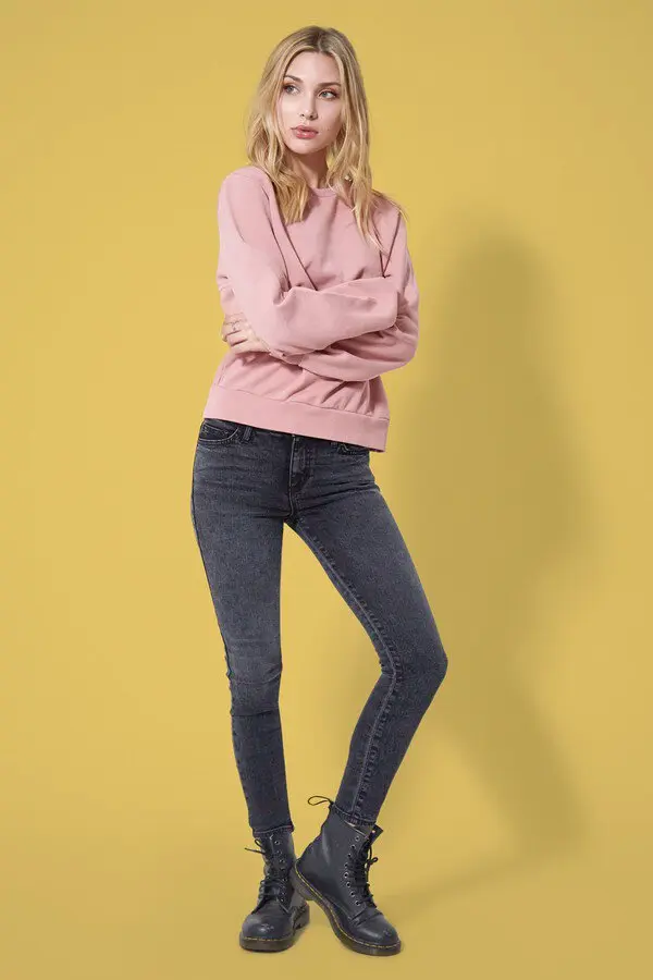 SIWY Lauren Mid Rise Skinny