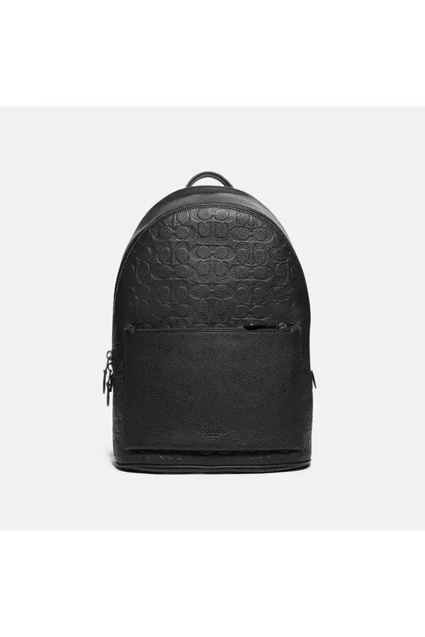 Coach Metropolitan Soft Backpack In Signature Leather In 