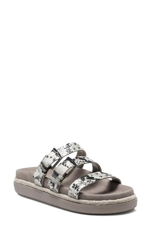 Vince Camuto Ciandra Slide Sandal In Beige 40% Off Editorialist