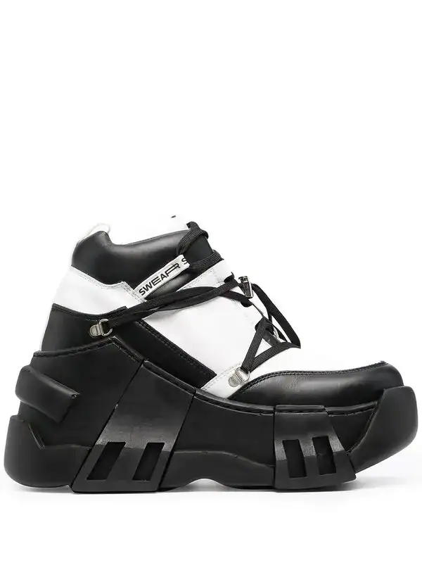 Swear London Amazon Platform Boots - White | Editorialist