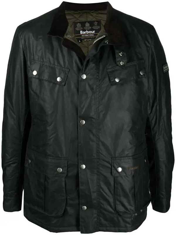 Barbour Duke Waxed Jacket - Green