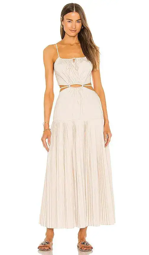 edikted destinee denim halter mini dress City Girl Color:IVORY FLORAL have for summer outfits bin-44 Tin Wax Cotton Dressing