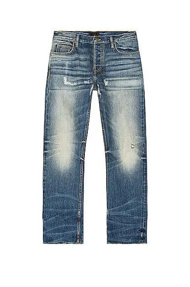Fear Of God 7th Collection Denim In Blue In 3 Year Vintage Wash 