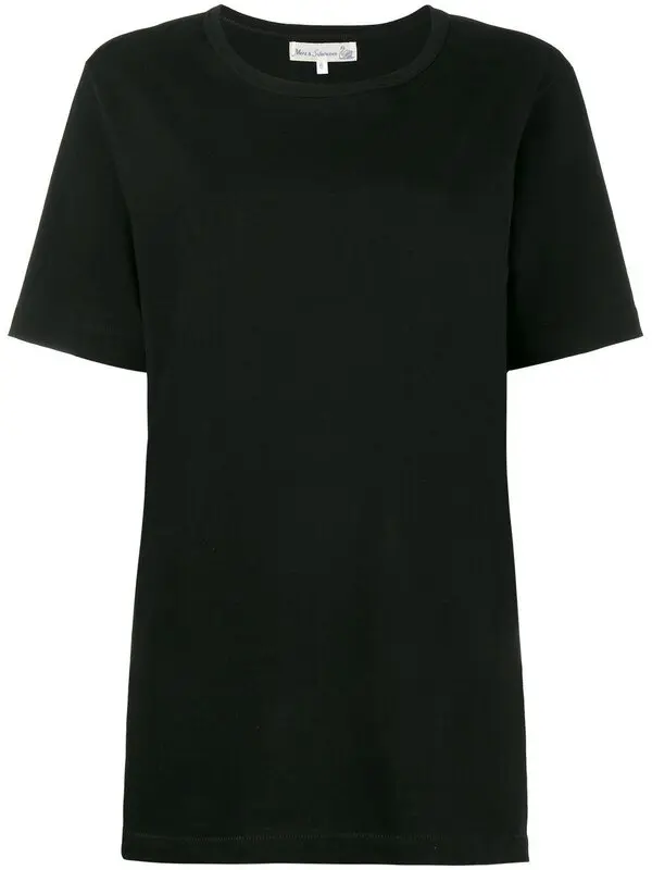 MERZ B. SCHWANEN Crew Neck T Shirt