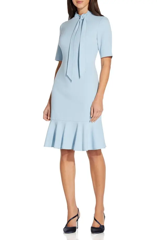 adrianna papell blue mist dress Adrianna Papell Mother of the Bride Dress AP1E200158 - Blue Mist - Size 2