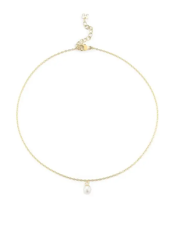 Mateo 14kt Yellow Pearl Anklet