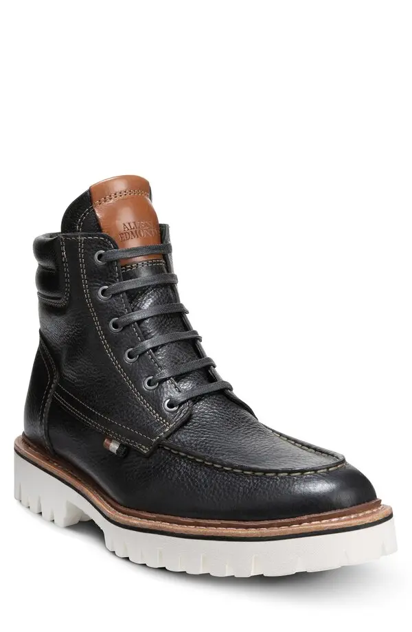 Allen Edmonds Silverlake Moc Toe Boot In Black - 40% Off | Editorialist
