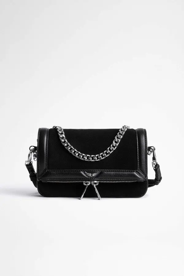 Zadig&Voltaire Rock Nano Novel Bag Black Editorialist
