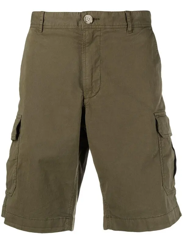 Woolrich Knee-length Cargo Shorts - Green